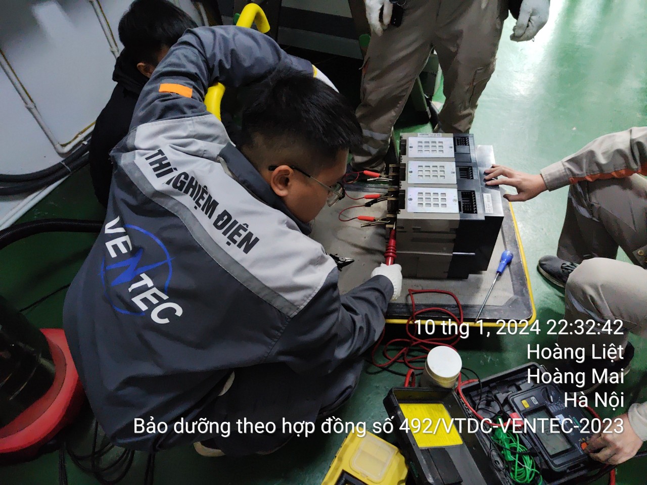 CÔNG TÁC THÍ NGHIỆM BẢO TRÌ HỆ THỐNG ĐIỆN CÔNG TY TNHH VIETTEL - CHT